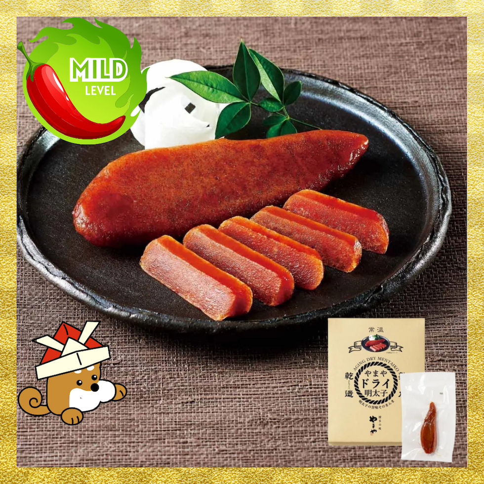 Yamaya Dried Mentaiko (Spicy Pollack Roe) 43g 【Direct from Japan】Yamaya ...