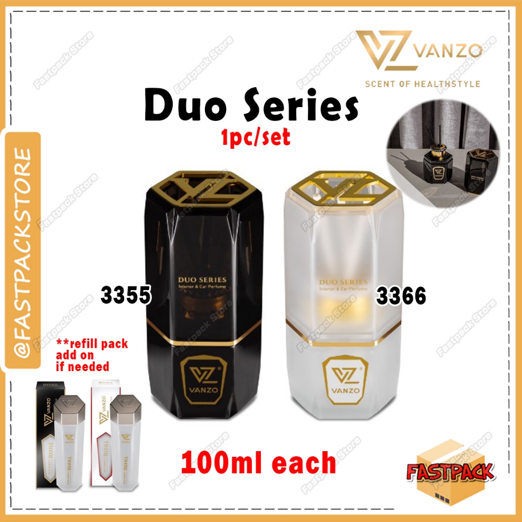 VANZO Duo Series 3355 3366 Classic Blossom English Pear & Freesia Car ...