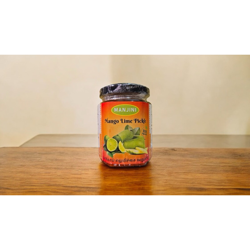 Manjini Mango Lime Pickle | Shopee Malaysia