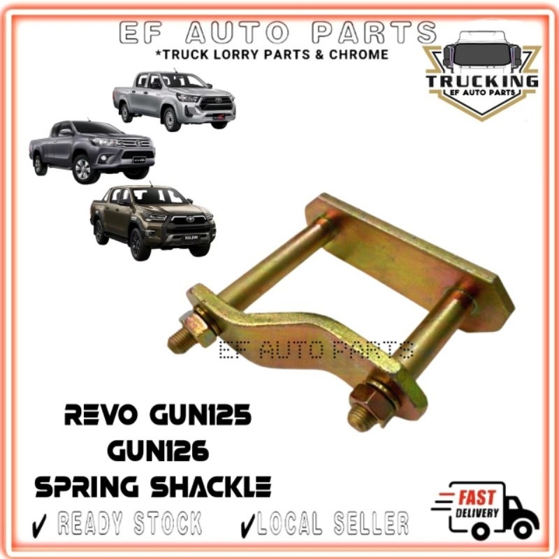 TOYOTA HILUX REVO GUN125 GUN126 REAR LEAF SPRING SHACKLE STANDARD H ...