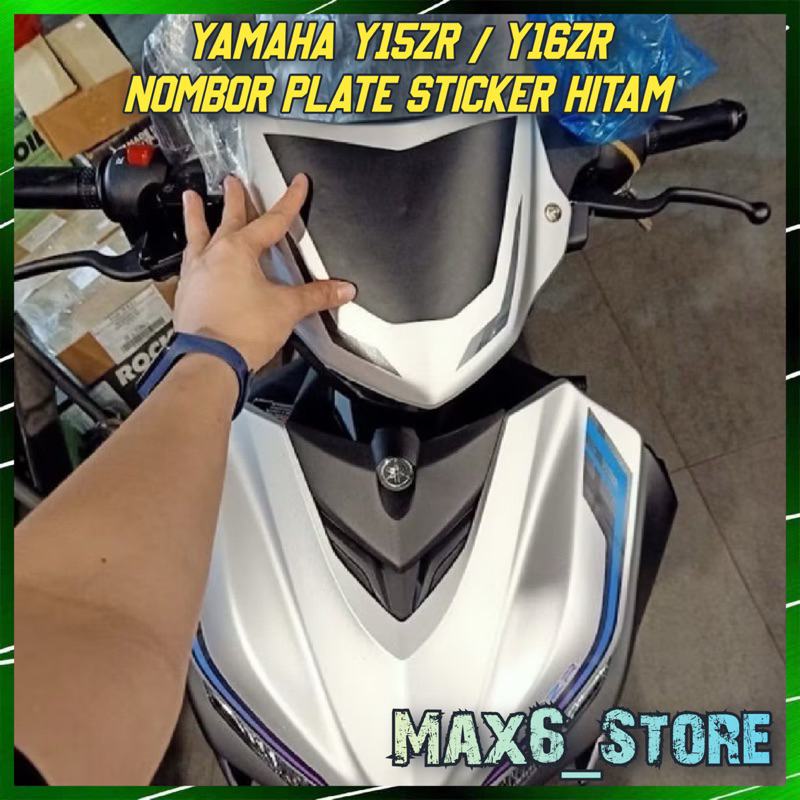 Yamaha Y15ZR Y16ZR V1 V2 ABS Sticker Background Plate Number / Sticker ...