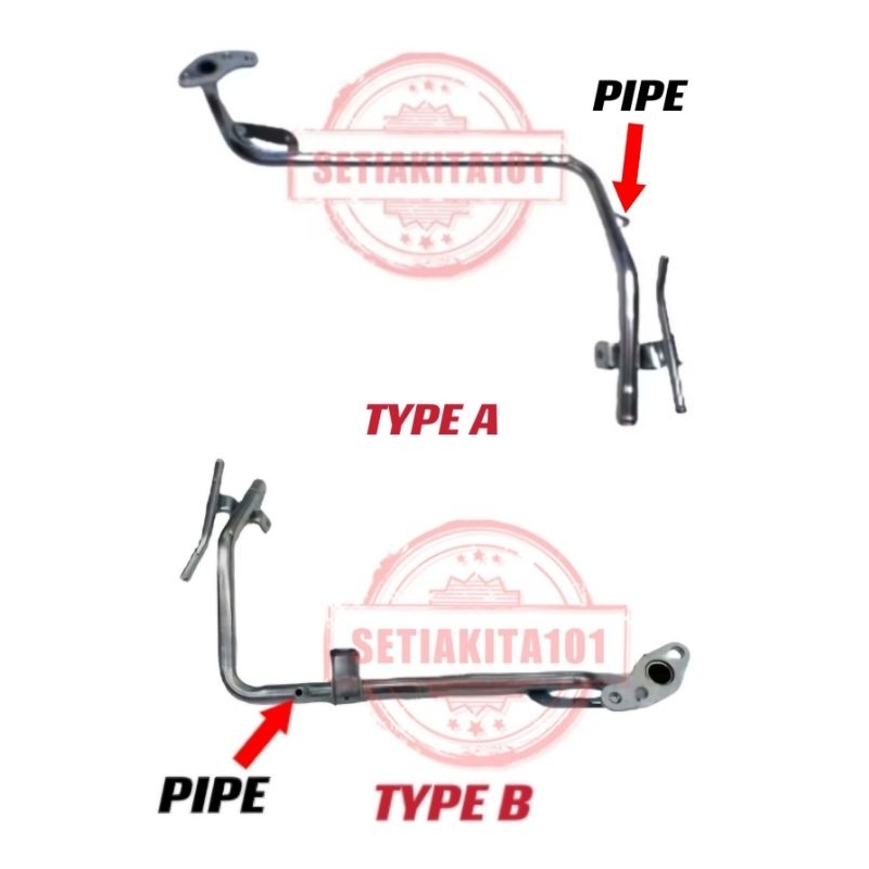 TOYOTA ALTIS WISH WATER PUMP PIPE/BY PASS PIPE/ENGINE PIPE/PAIP BESI | Shopee Malaysia