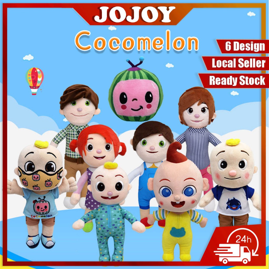 JOJOY Cocomelon Doll Plush Music Soft Toy l Birthday Christmas Gift ...