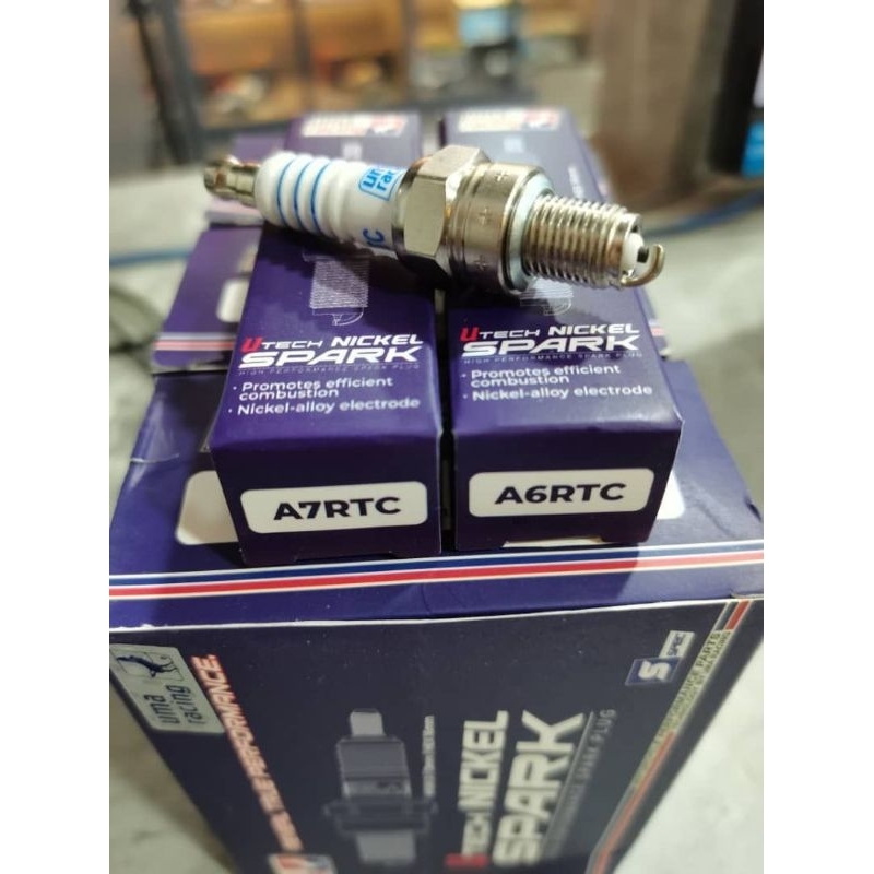 UMA UTECH NICKEL SPARK PLUG LC135 Y15ZR Y16ZR RS150 RSX EX5 SRL WAVE ...