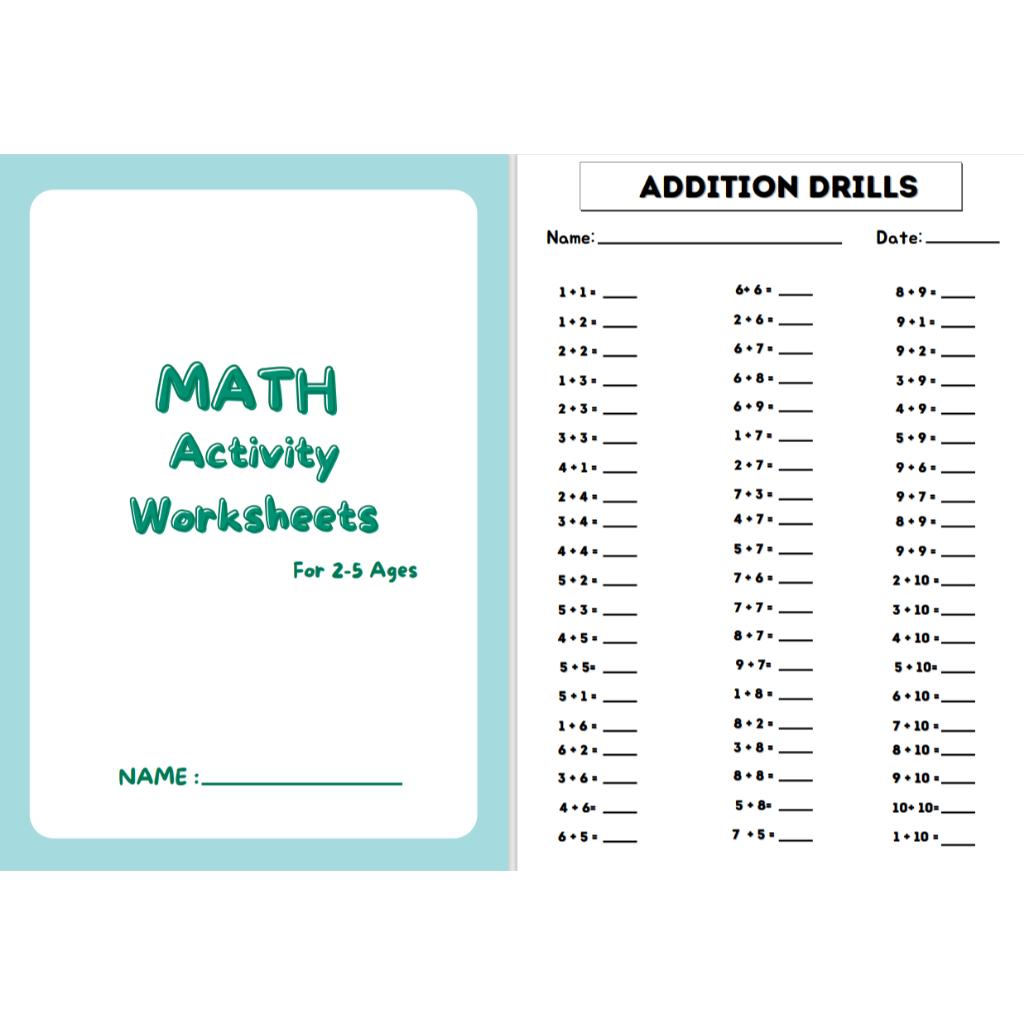 [PDF]W026-Math Activity Worksheets-Perfect for homeschooling and ...