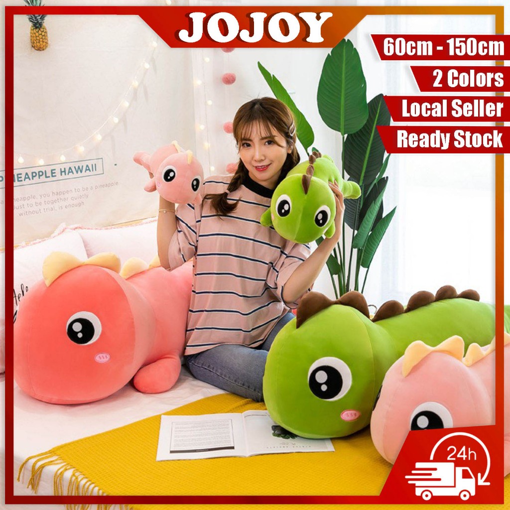 JOJOY Big Eyes Dinosaur Pillow Plush Toys Plush Stuffed Animals ...