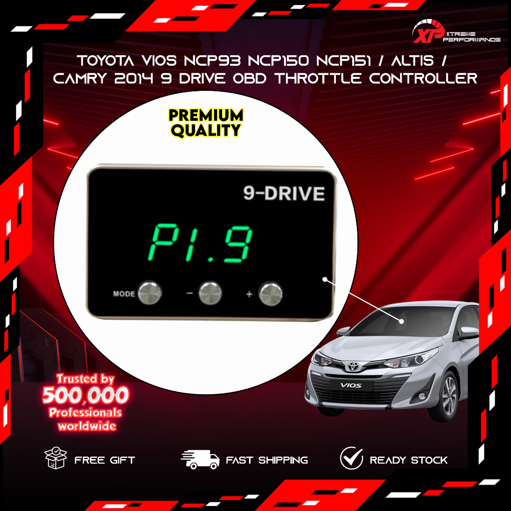 Toyota Vios NCP93 NCP150 NCP151 / Altis / Camry 2014 9 drive OBD ...