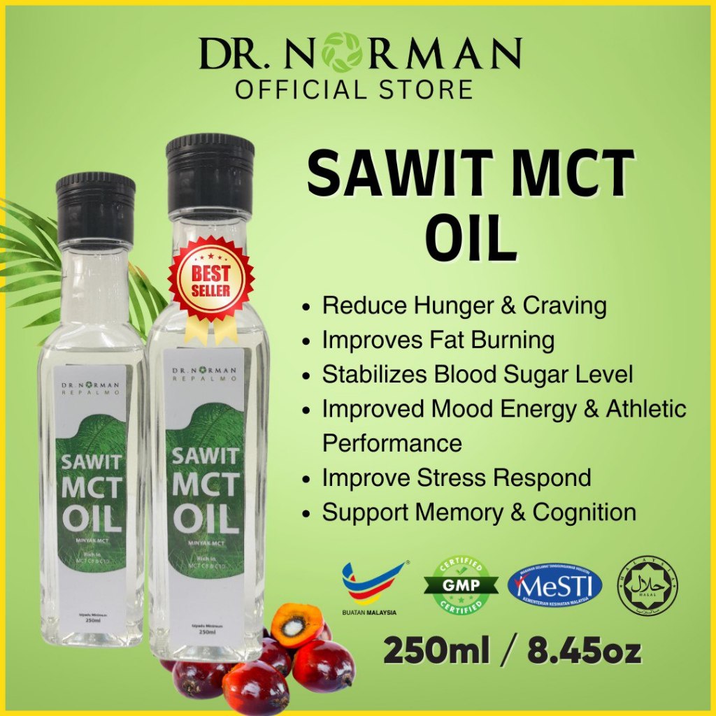 DR NORMAN SAWIT MCT OIL 250ML | Shopee Malaysia