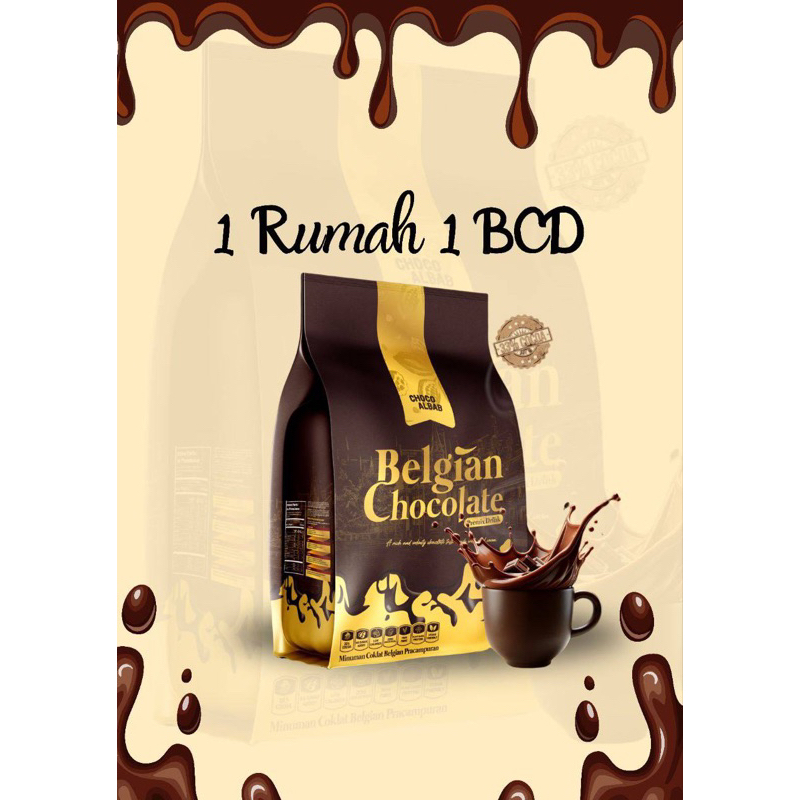BELGIUM CHOCOLATE DRINK 20 SACHET 600G | Shopee Malaysia