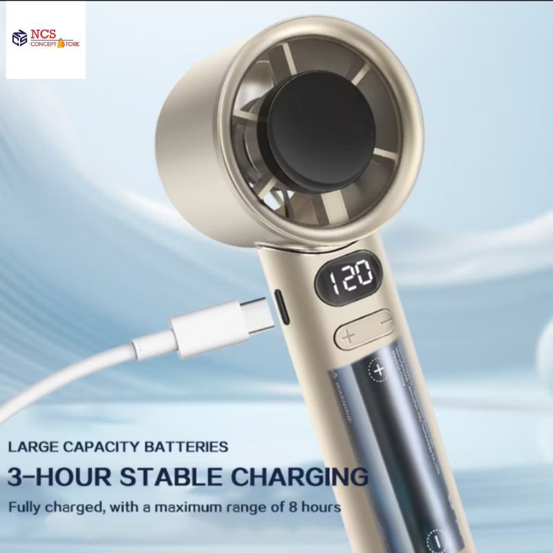 M11 High Speed Handheld Fan Turbine Handheld Violent Fan Roller ...
