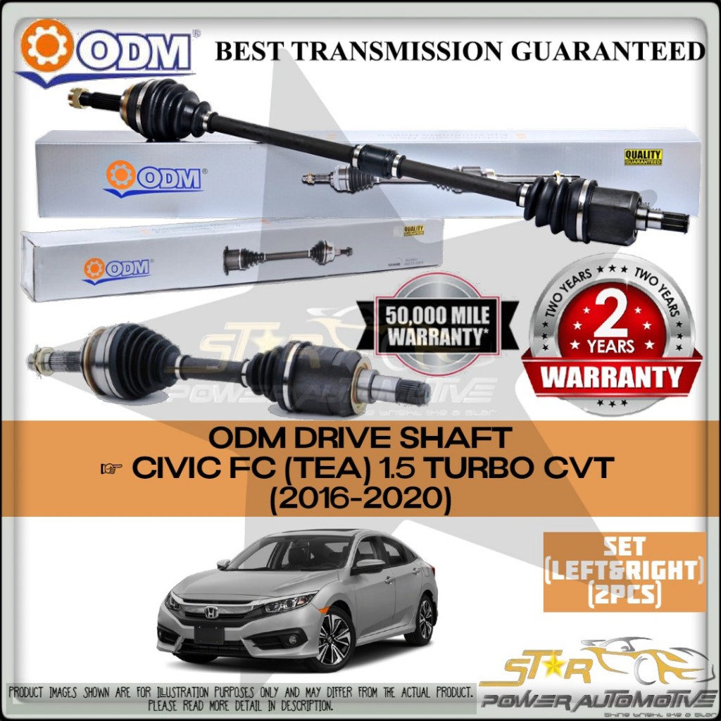 HONDA CIVIC FC TEA 1.5 TURBO CVT (2016-2020) (AUTO) ODM (CYCAR) DRIVE ...