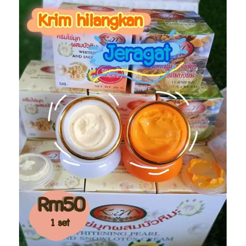 KIM WHITENING PEARL AND SNOW LOTUS CREAM VIRAL | Shopee Malaysia