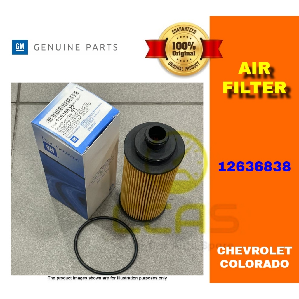 Original CHEVROLET Oil Filter Engine Oil Filter Colorado, Trailblazer ...