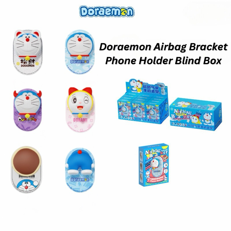 ROCK Doraemon Blind Box Airbag Bracket Magnetic Phone Holder | Shopee ...