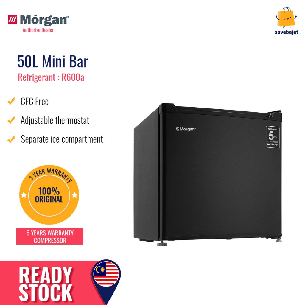 Morgan Mini Bar 50L MMB-NC66SL MMB-NC66(SL) | Shopee Malaysia