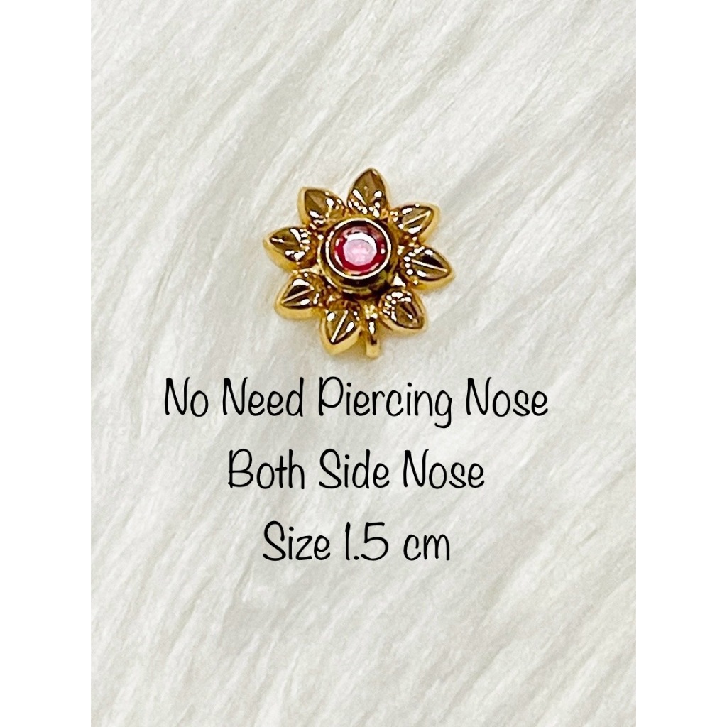 Women - Bridal Nose Pin | Wedding Nose Pins or Rings | Attachable ...