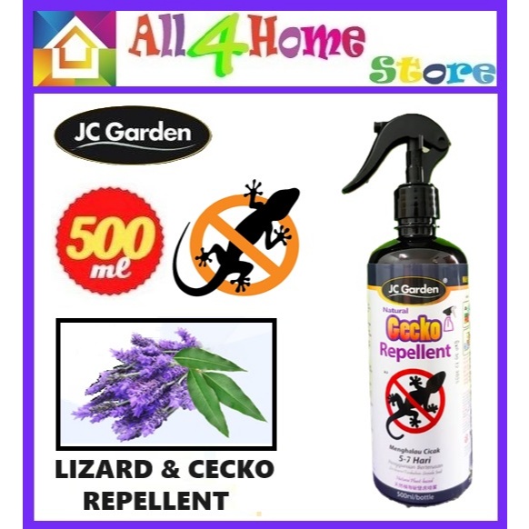 JC Garden Natural Spray Lizard & Gecko Repellent 500ml | Shopee Malaysia