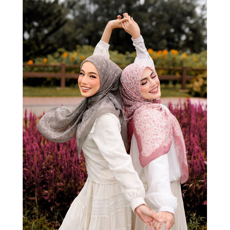 TUDUNG RUFFLE - VINTAGE GARDEN | Shopee Malaysia