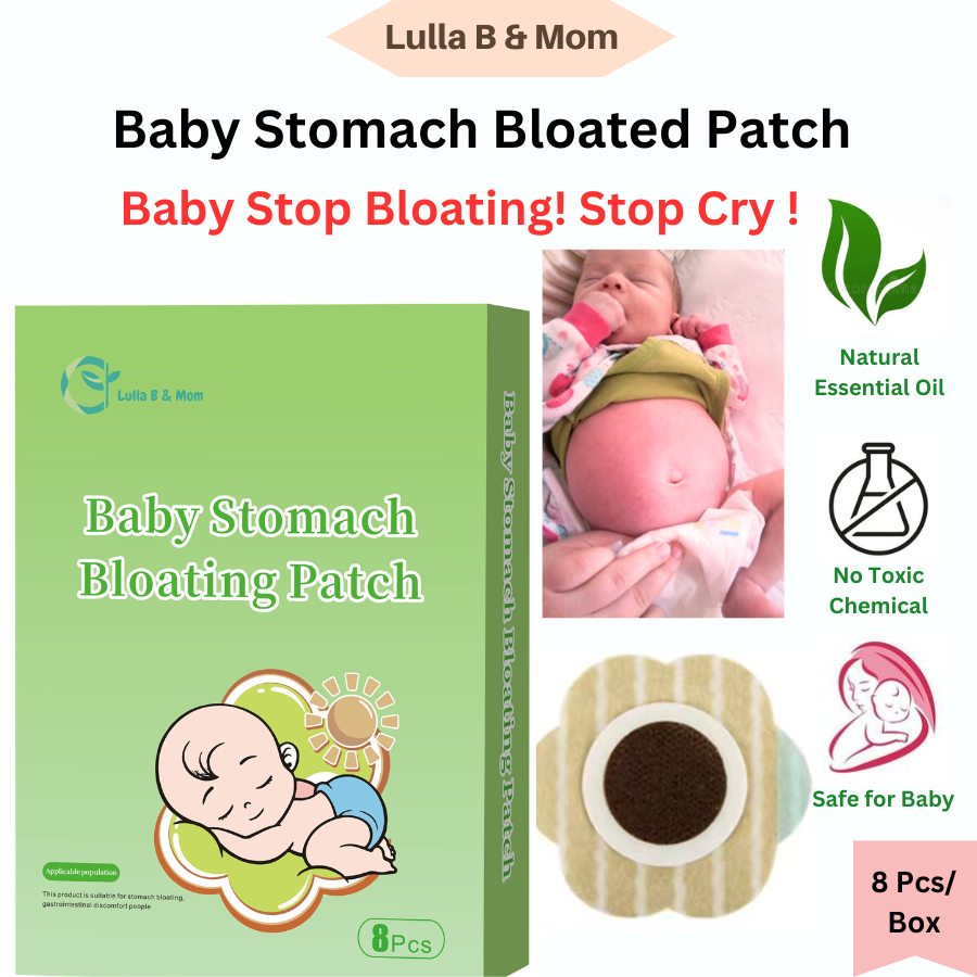 Baby Stomach Bloated Patch Anti Colic Patch Bantuan kurangkan angin ...