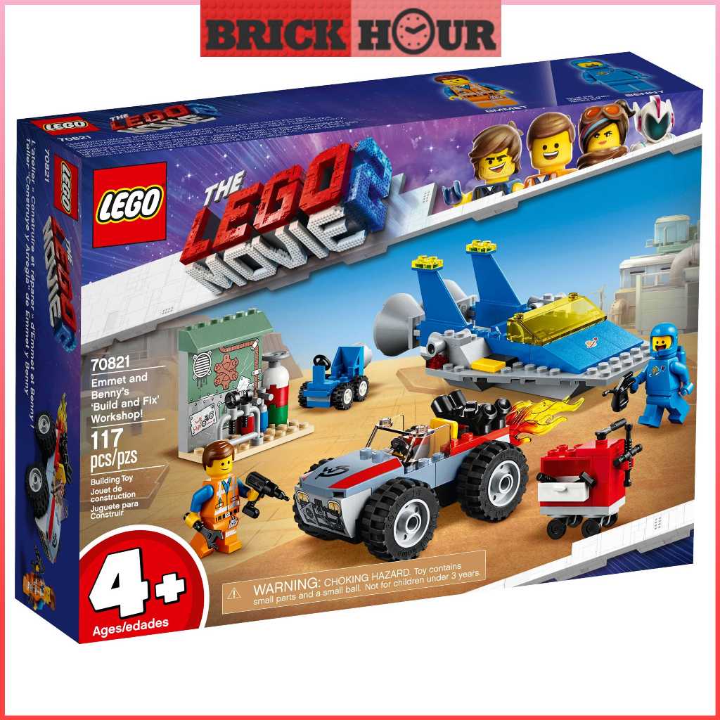 LEGO MOVIE 2 70821 Emmet and Benny's 'Build and Fix' Workshop! (MINOR ...