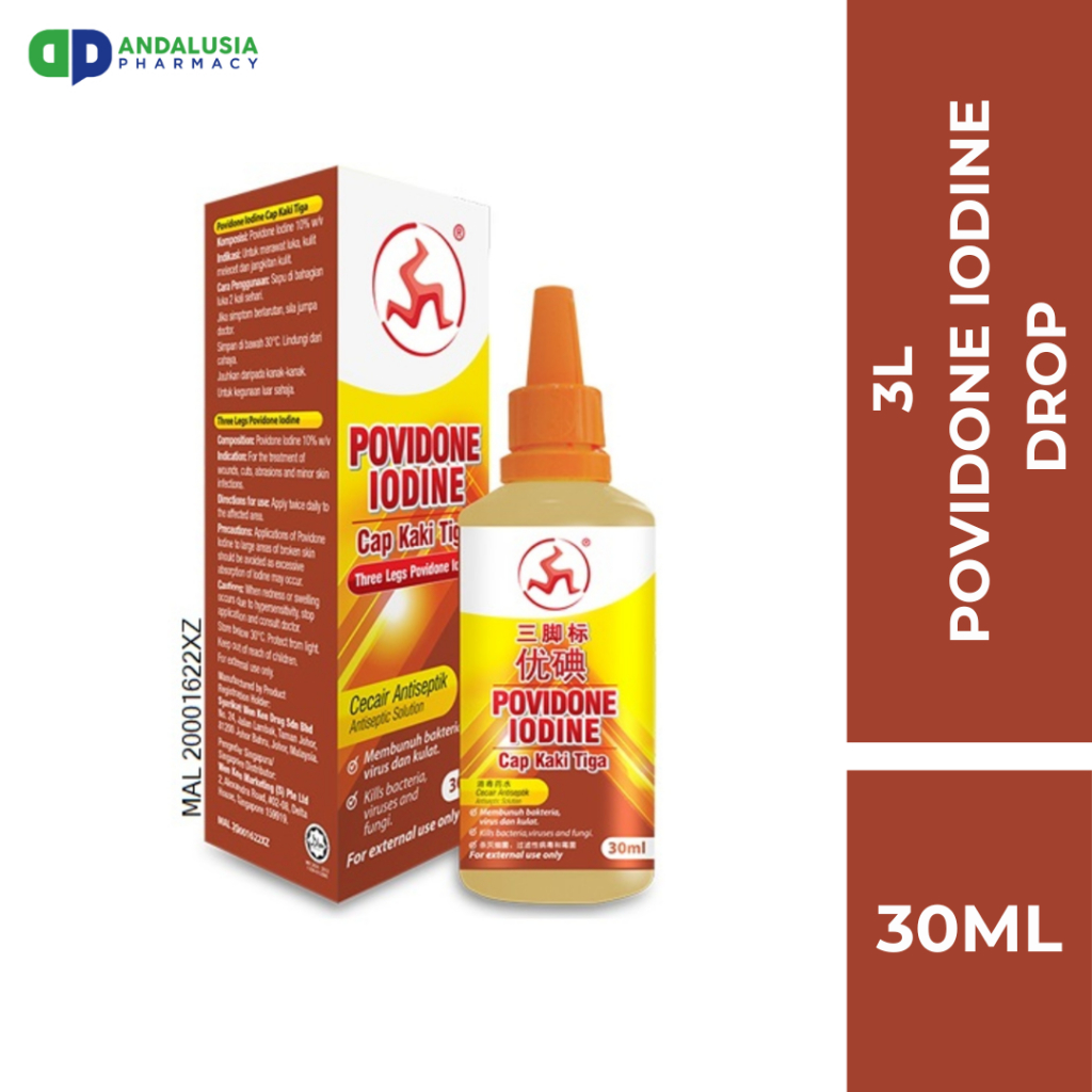 3L POVIDONE IODINE DROP | Shopee Malaysia