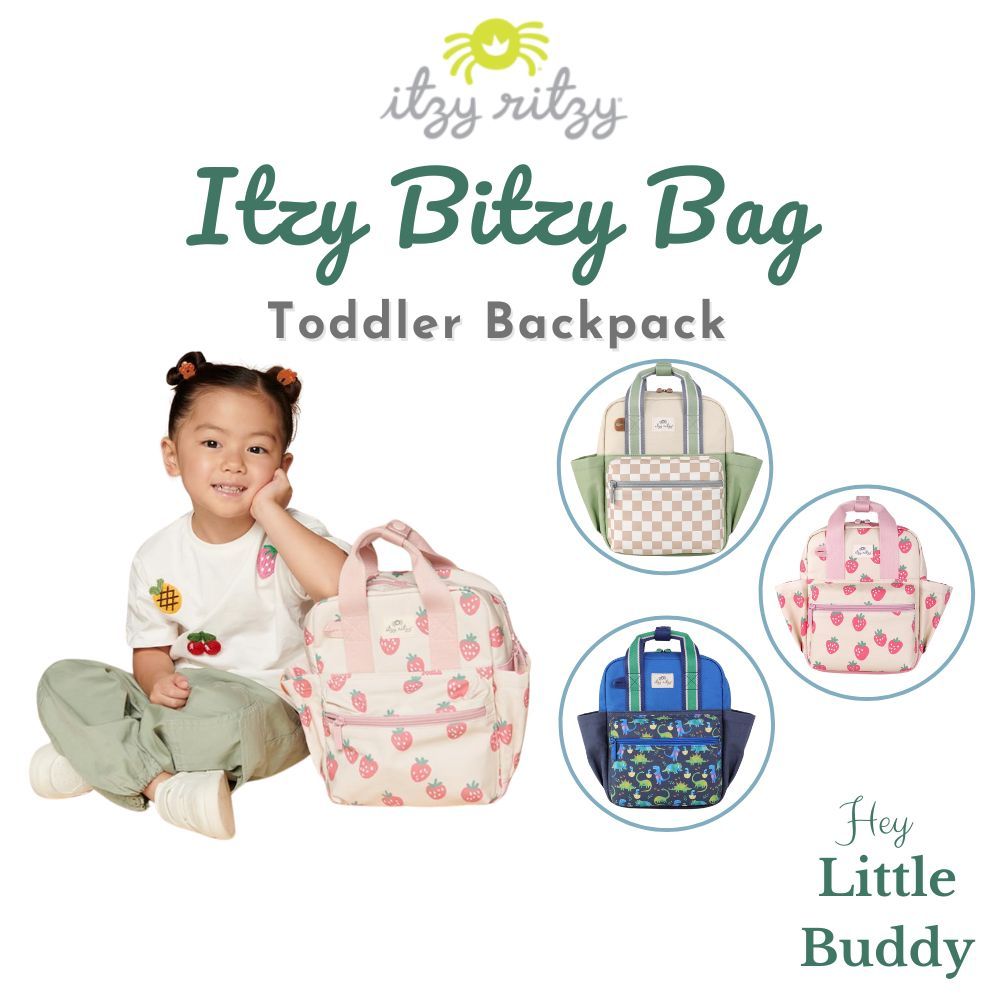 Itzy Bitzy Bag Toddler Kids Backpack Daycare Preschool Tadika Taska ...