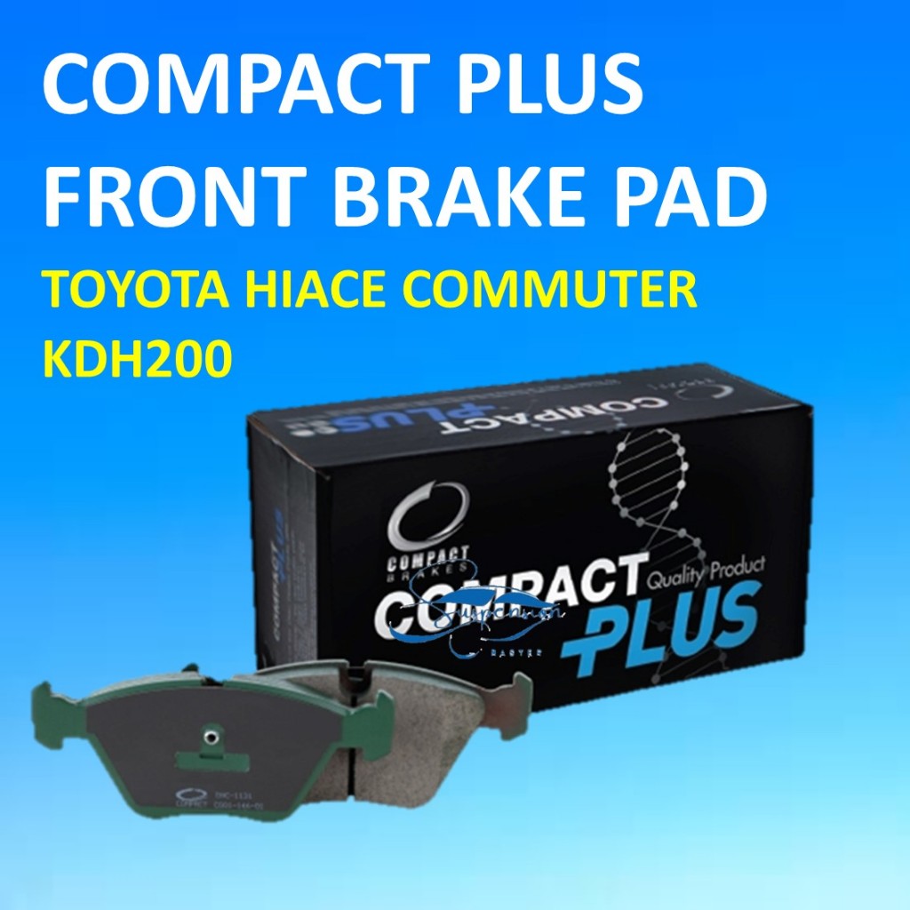 MAYSHOWA BRAND COMPACT PLUS FRONT BRAKE PAD - MCJ-680 - TOYOTA HIACE ...