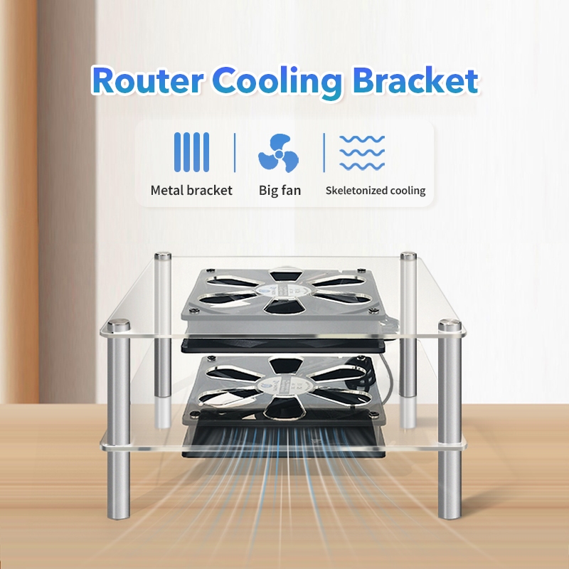 Usb Router Fan Wifi Modem Cooling Rack Router Cool Wire Modem Cooler ...