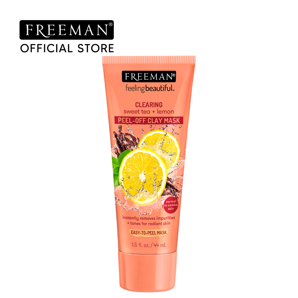(Mini Tube) Freeman Beauty Clearing Peel Off Clay Mask - Sweet Tea And ...