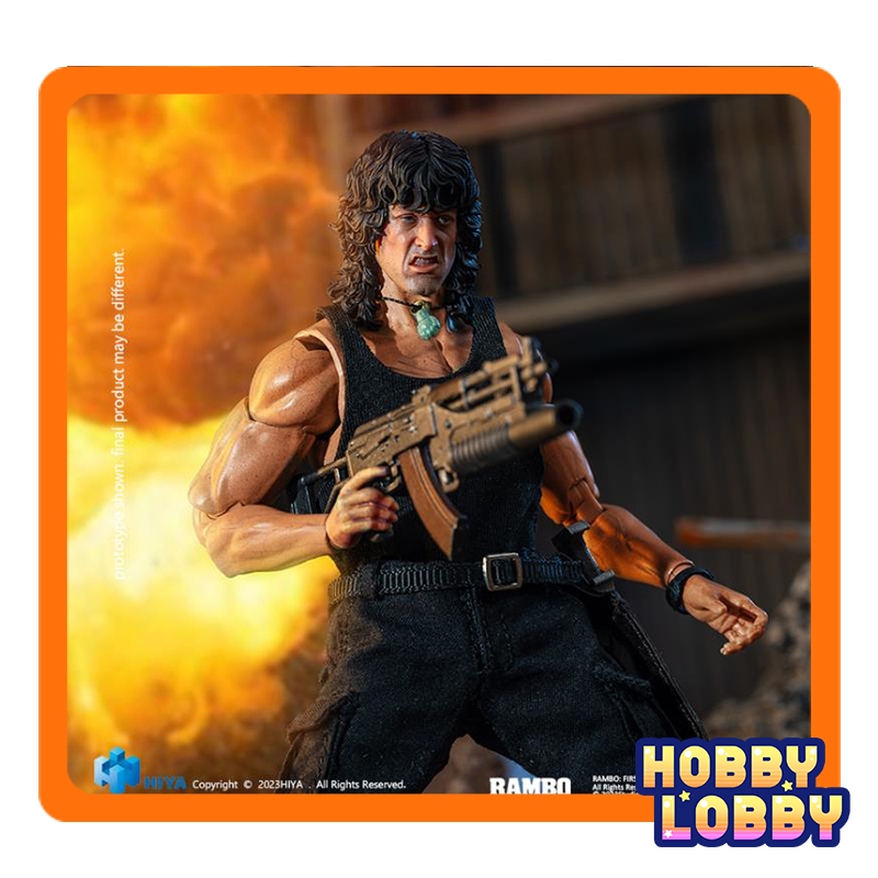 (READY STOCK) Hiya - Rambo - First Blood Part III - Exquisite Super ...