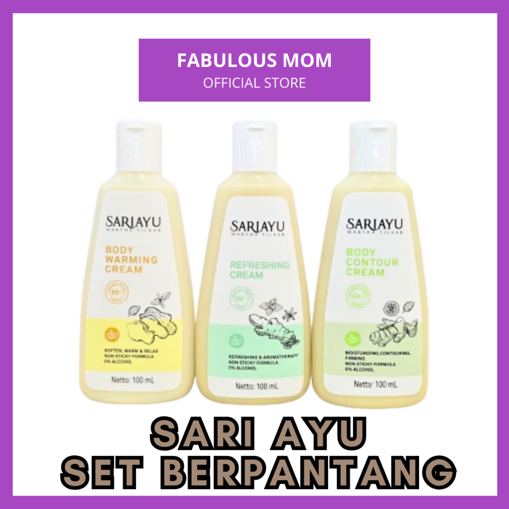 [SARI AYU] Set Berpantang Ibu Bersalin Lengkap Ekonomi Postnatal Care (Param, Pilis Dan Tapel ...