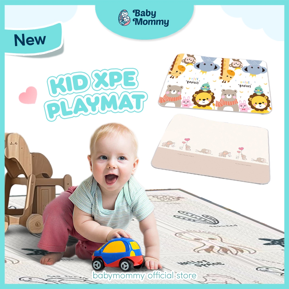 🇲🇾Ready Stock High Quality Foldable / Roll XPE Play Mat 180*200 1.5 CM & 2 CM Playing Crawling ...