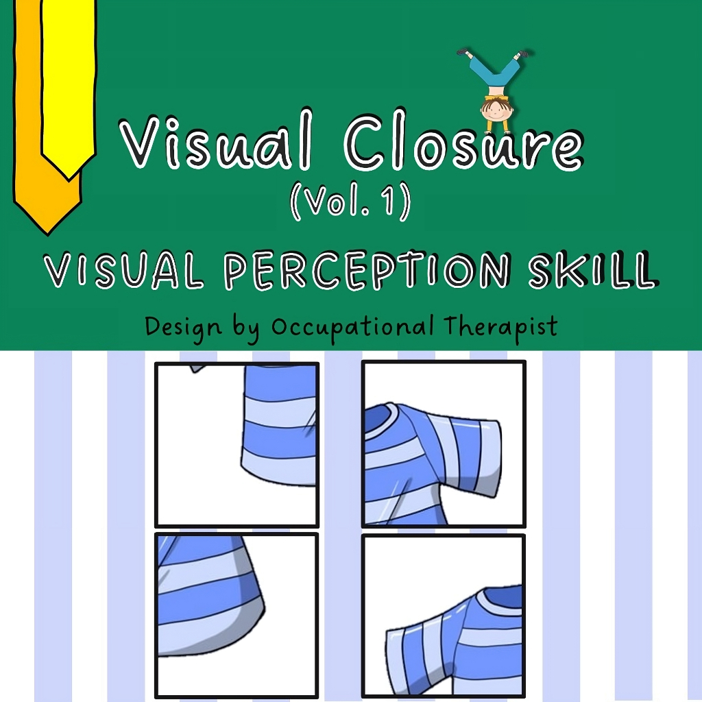 [Vol. 1] Visual Closure Visual Perception Skill Prehandwriting visuo ...