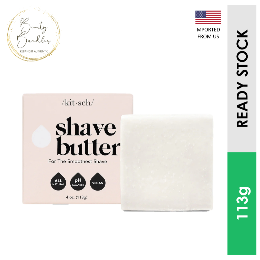 Kitsch Solid Shave Butter, White Tea & Shea Butter(113g) | Shopee Malaysia