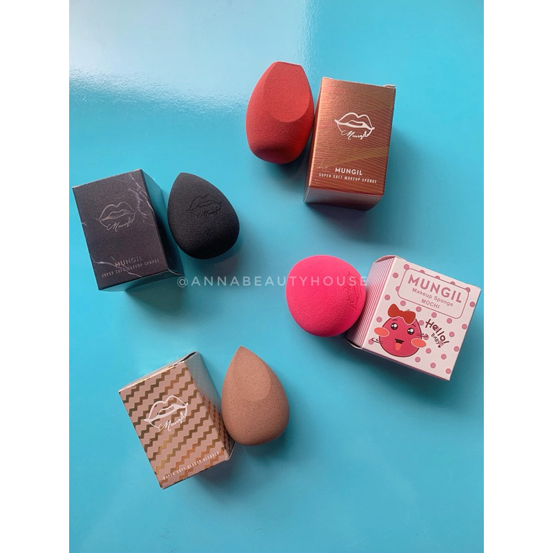 MUNGIL BEAUTY BLENDER | POWDER PUFF SUPER SOFT! | Shopee Malaysia