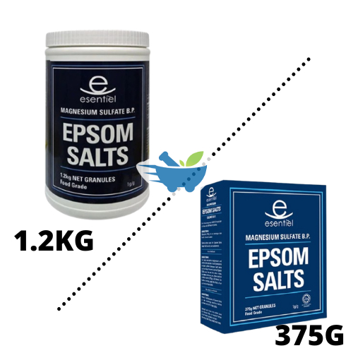 Esentiel Epsom Salts (375g / 1.2kg) | Shopee Malaysia