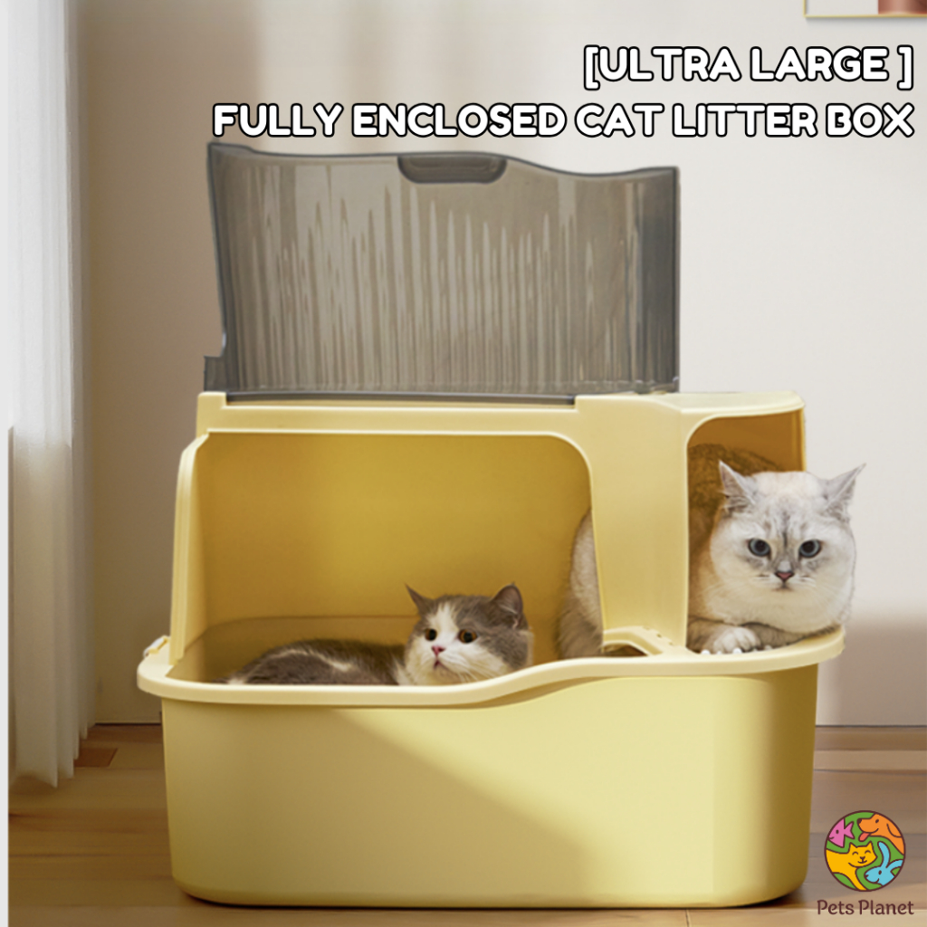 Extra Large Enclosed Cat Litter Box Box | Deodorization And ...