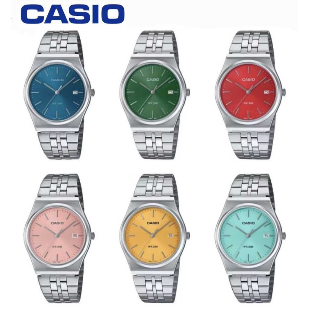 Casio Unisex Watch Mtp B145d Shopee Malaysia