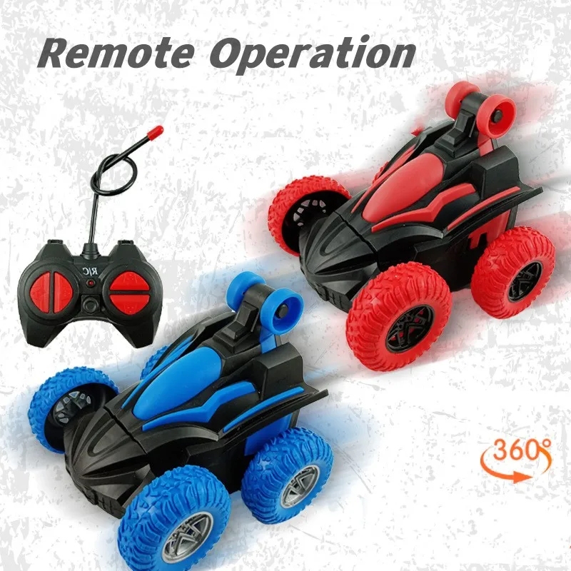 GOOGOO BIRD 360° Rotation Remote Control Drift Rolling Car Stunt Car ...
