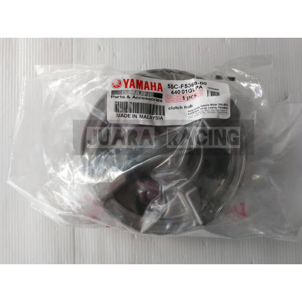 100% ORIGINAL HLY YAMAHA LC135 55C 5S REAR SPROCKET HUB / CLUTCH HUB ...