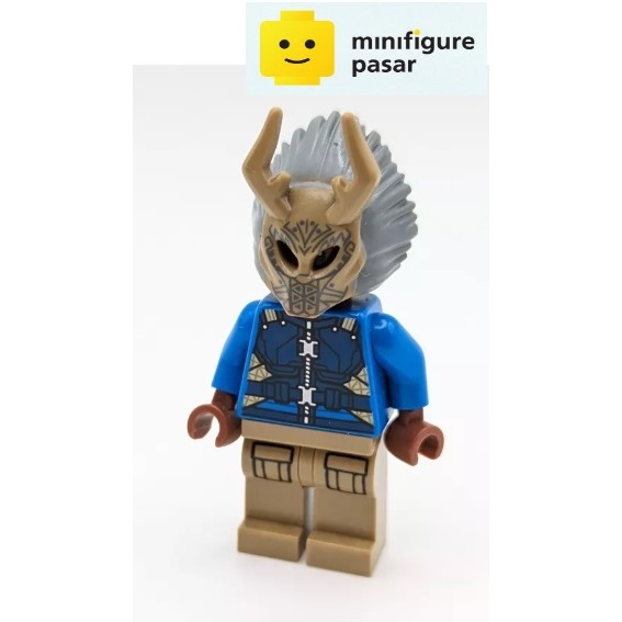 sh0469 Lego Marvel Super Heroes Black Panther 76100 - Erik Killmonger ...