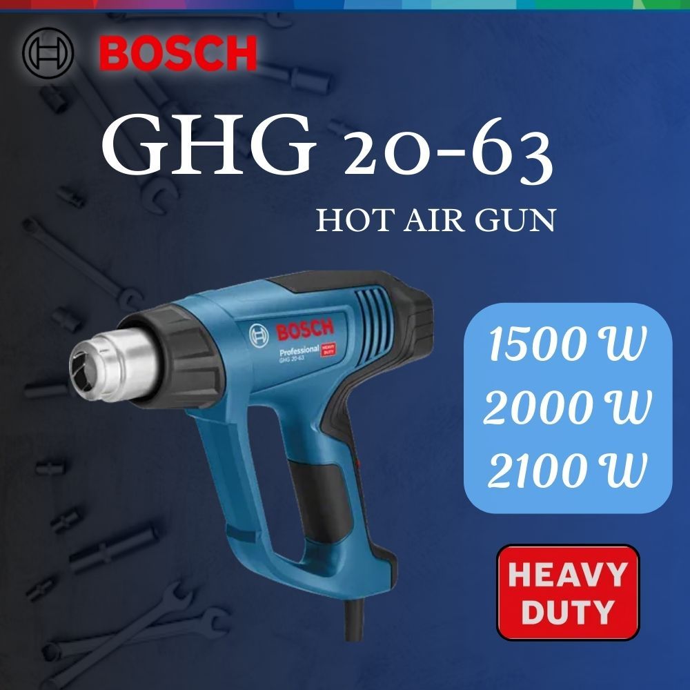 BOSCH HOT AIR GUN GHG 20-63 | Shopee Malaysia