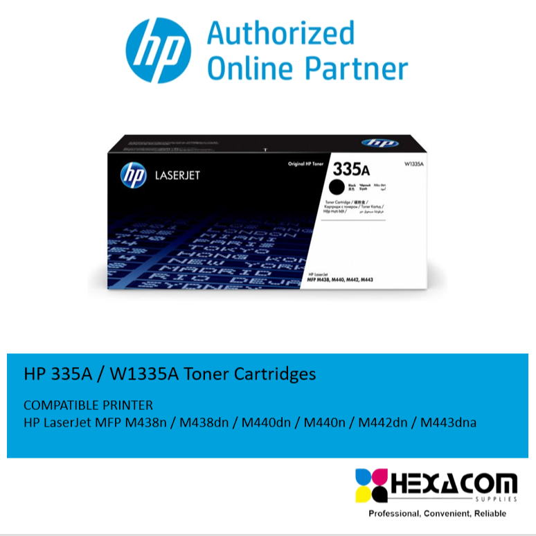 HP 335A / W1335A 100% original toner cartridge | Shopee Malaysia