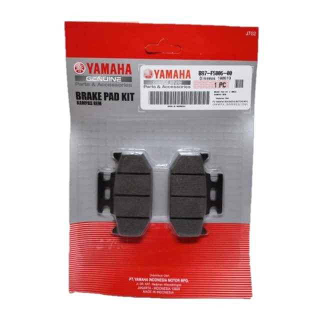 Yamaha R15 Rear Brake Pad - B97-F5806-00 (100% Original) | Shopee Malaysia