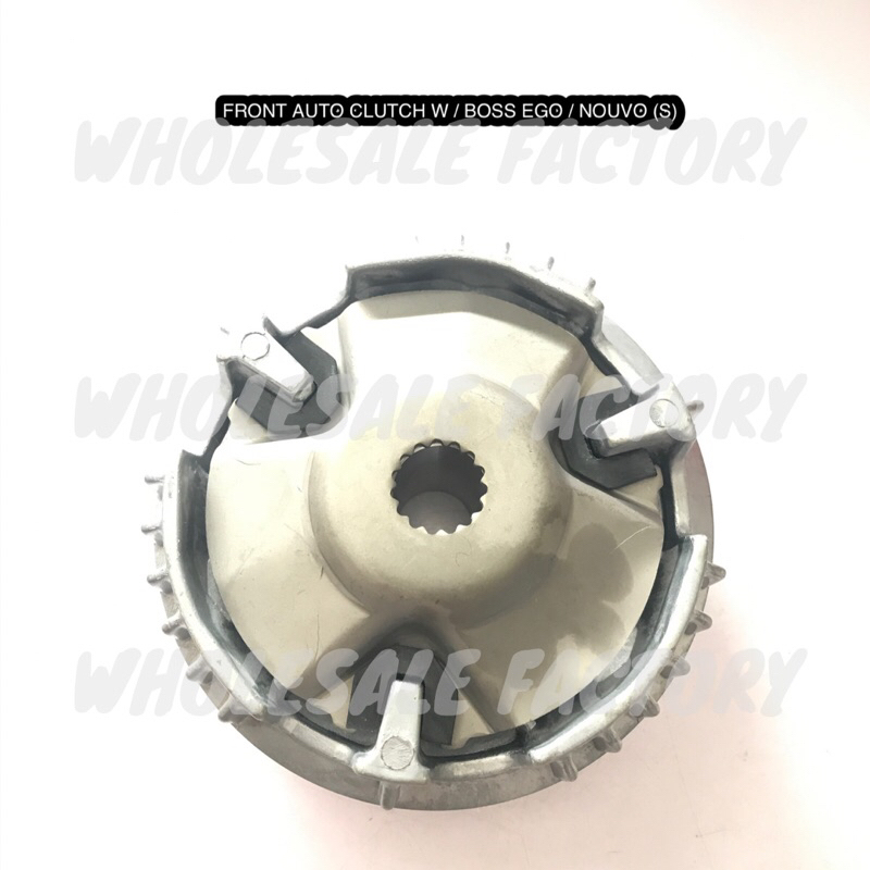 FRONT AUTO CLUTCH WITH DRIVE FACE BOSS SET YAMAHA EGO / EGO’S / NOUVO / NOUVO’S NVX155 | Shopee ...