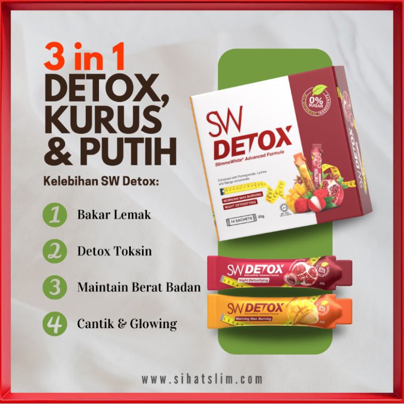 SW MAX | SW DETOX HQ (FREE SHIPPING) SLIMMEWHITE MAX | Shopee Malaysia