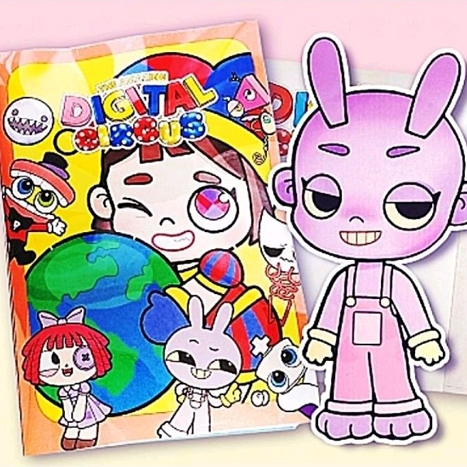 Paper Doll Avatar World x The Digital Circus Doll Book/Mainan/Education ...