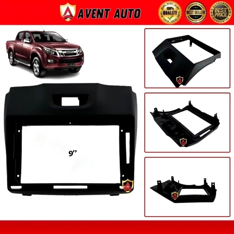 Isuzu D-Max Dmax 2012 - 2019 ( Low Spec ) black Android Player 9 ...