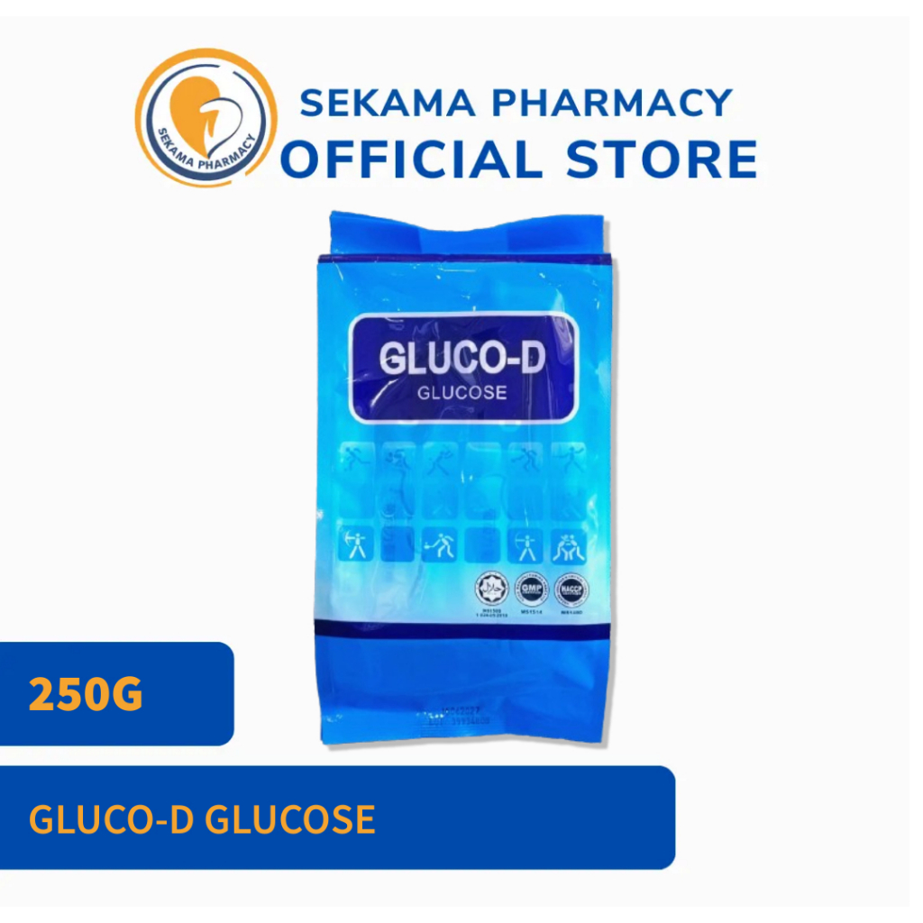 GLUCO-D GLUCOSE POWDER (SERBUK GLUKOS) 25G x10'S [EXP: 2/2028] | Shopee ...