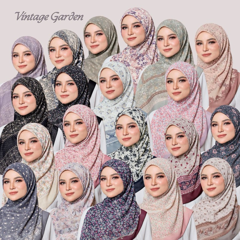 VINTAGE GARDEN | RAWDAH | MALIKA | AUTUMN IN MY HEART COLLECTION BY ...